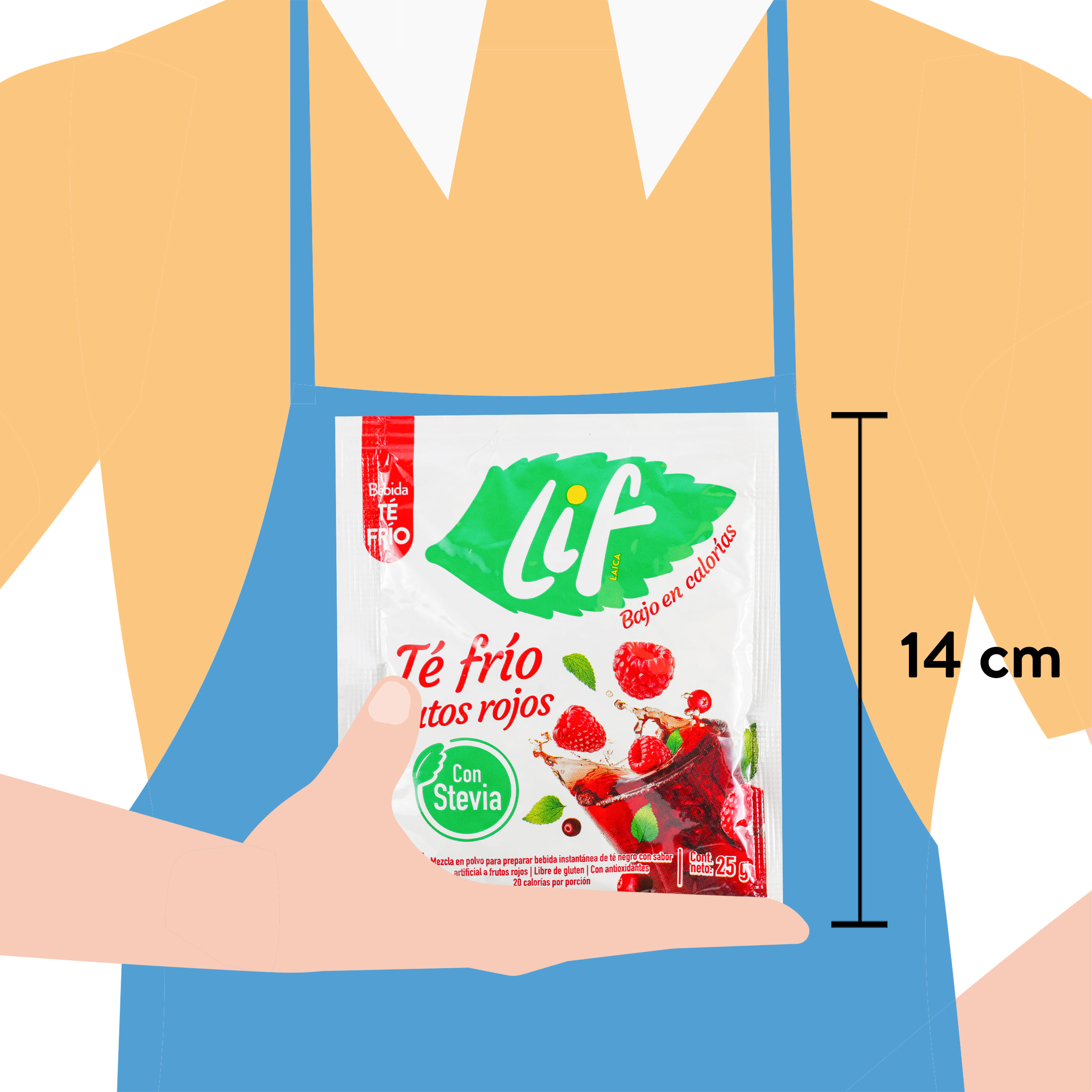 Comprar Bebida Polvo Lif Te Frutos Rojos 25Gr | Walmart Costa Rica ...