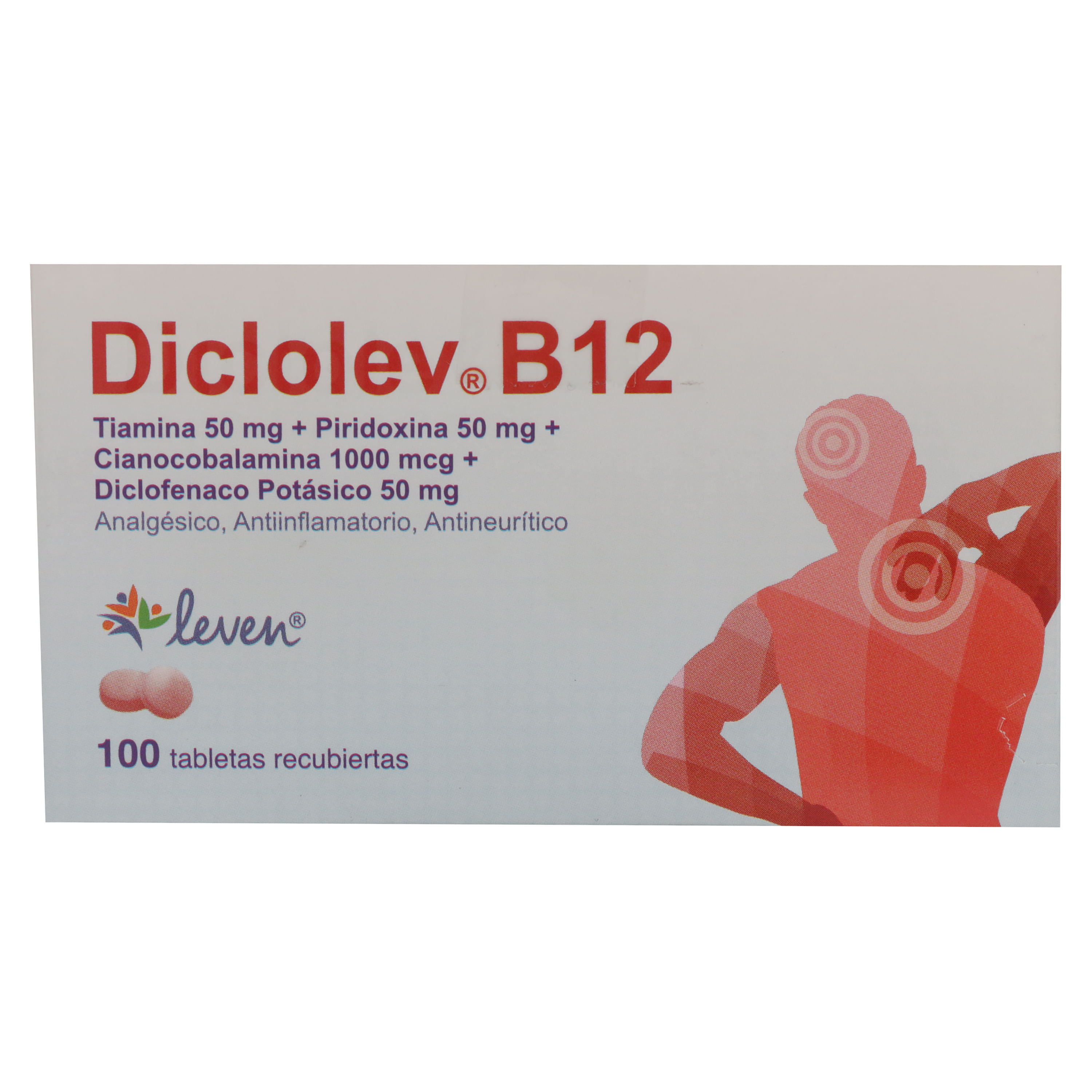 Comprar Diclolev B12 Tabs | Walmart Costa Rica