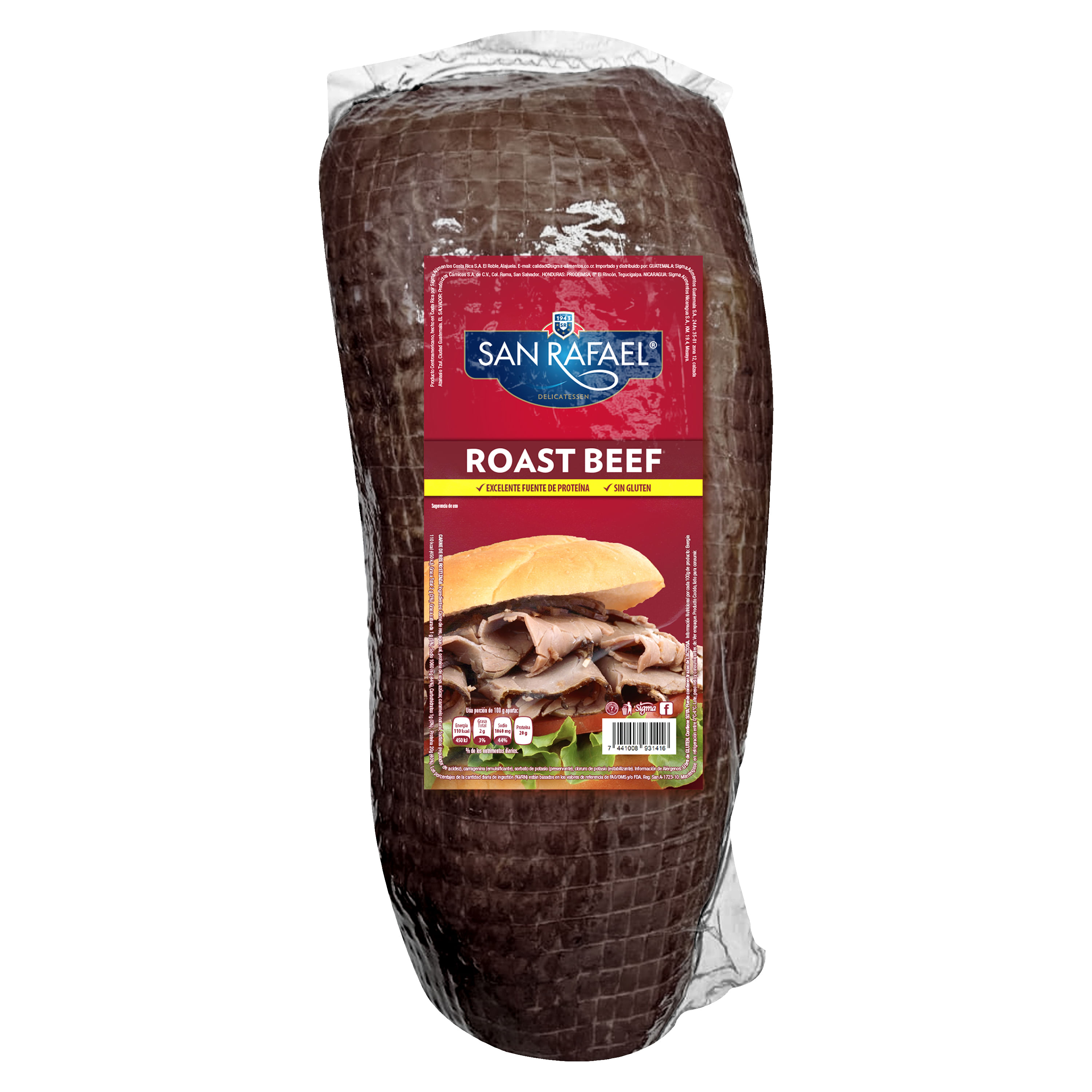 Comprar Roast Beef San Rafael Kilo | Walmart Costa Rica - Masxmenos ...