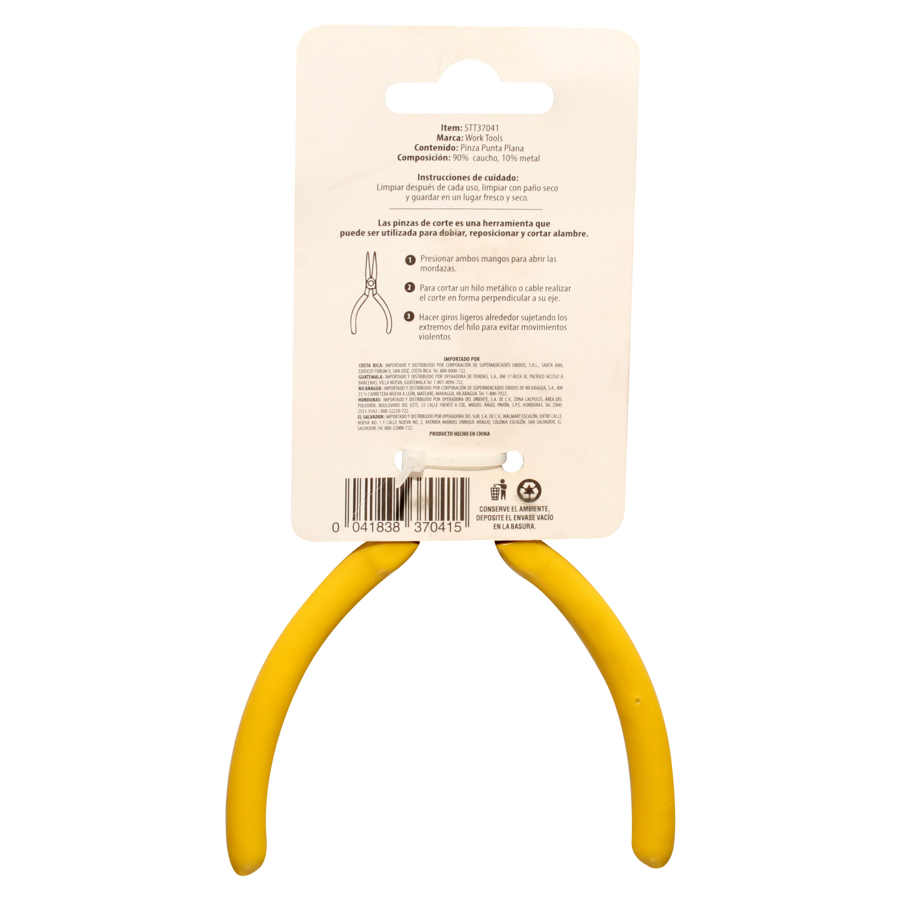 Comprar Pinza Work Tools, Punta Cuadrada | Walmart Costa Rica ...