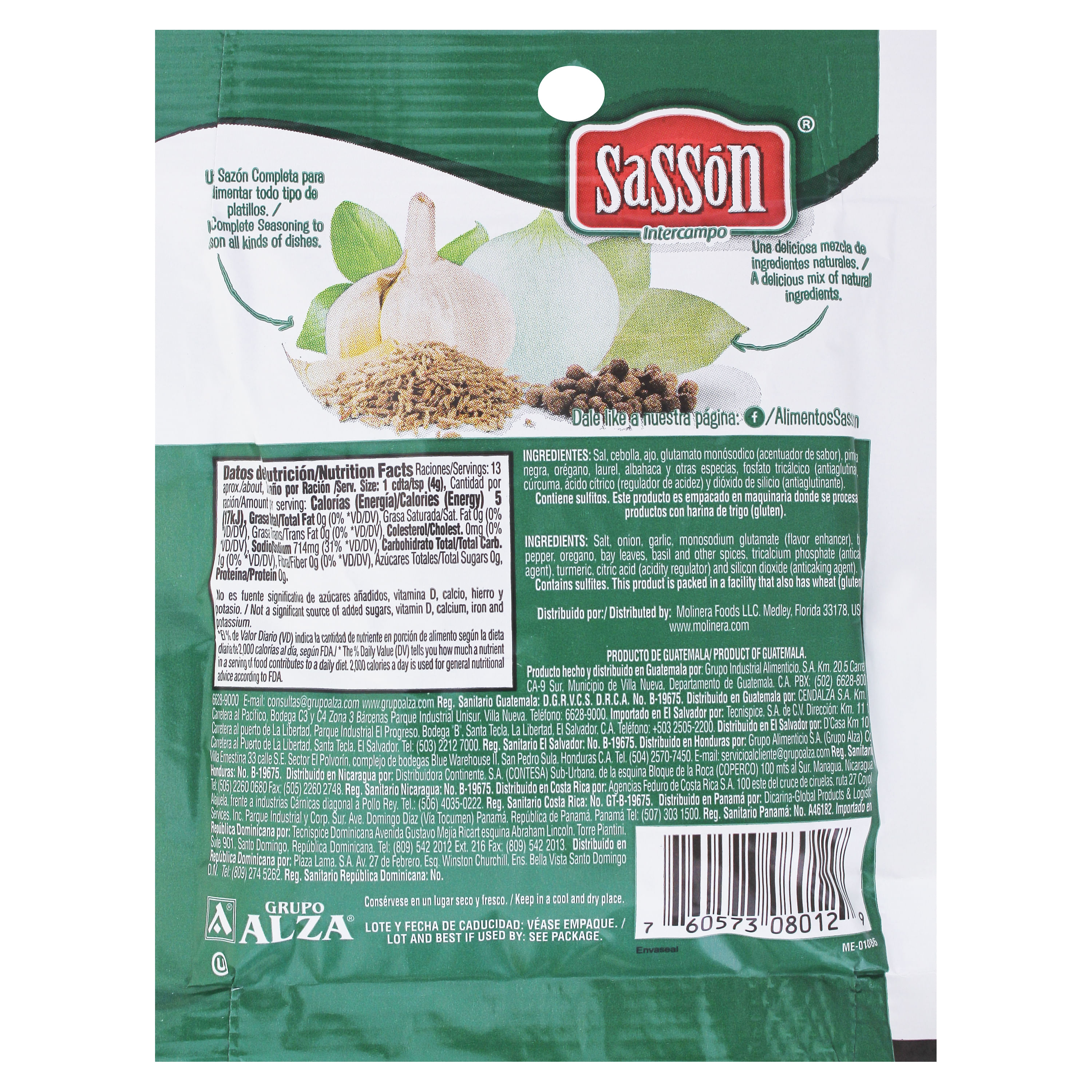 Comprar Sasson Completa Sobre 50gr Walmart Costa Rica