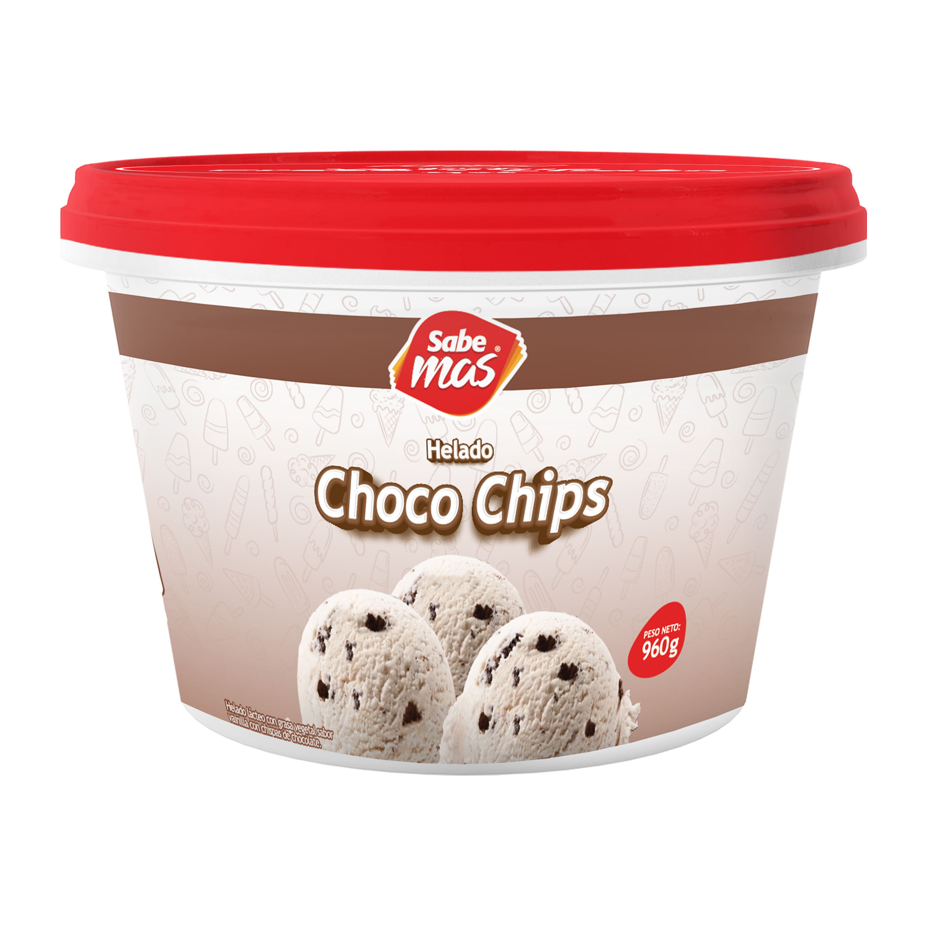 Comprar Helado Sabemas choco chips - 960 g | Walmart Costa Rica ...