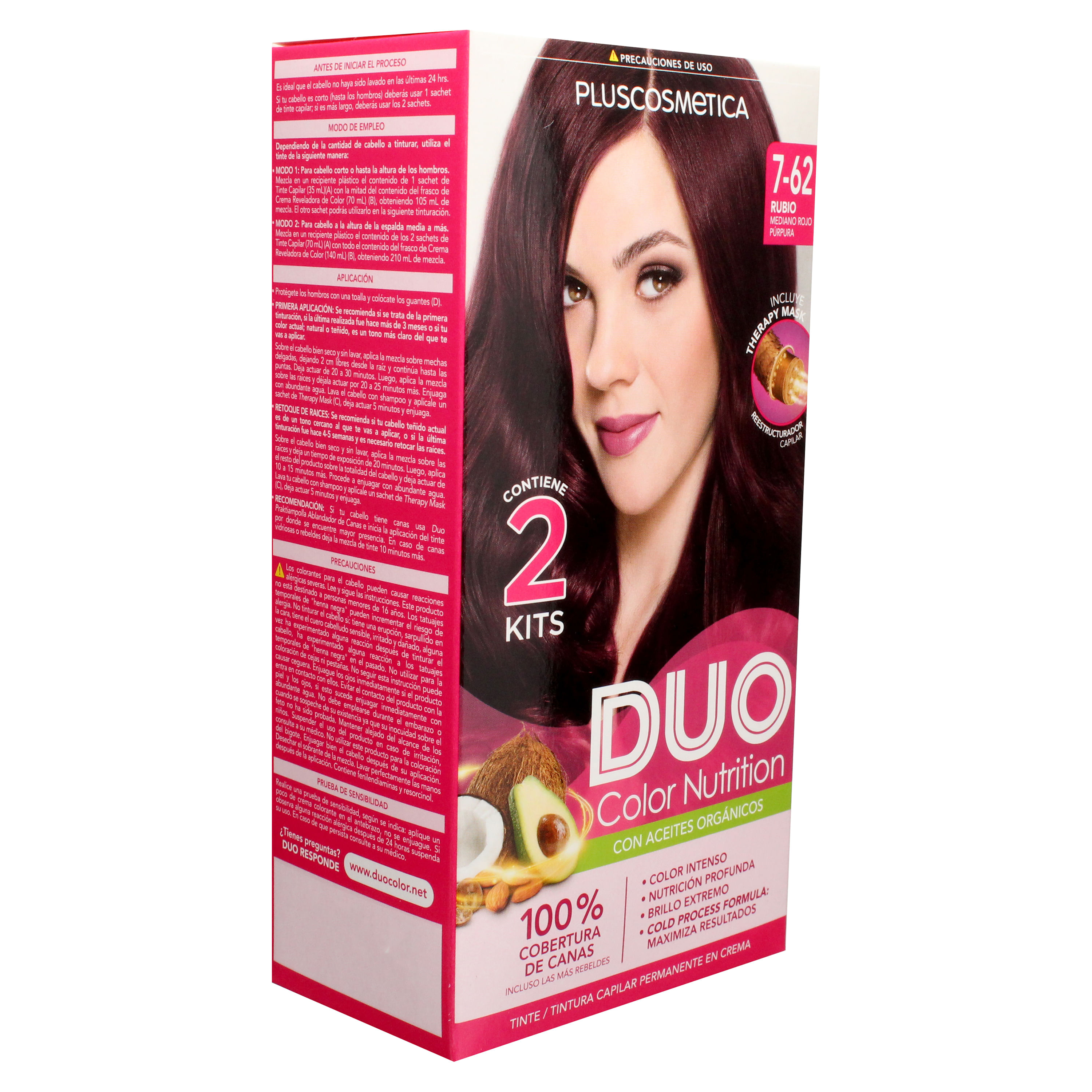 Comprar Duo Color Kit 7.62 Rubio Rojo Purp 285ml | Walmart Costa Rica ...