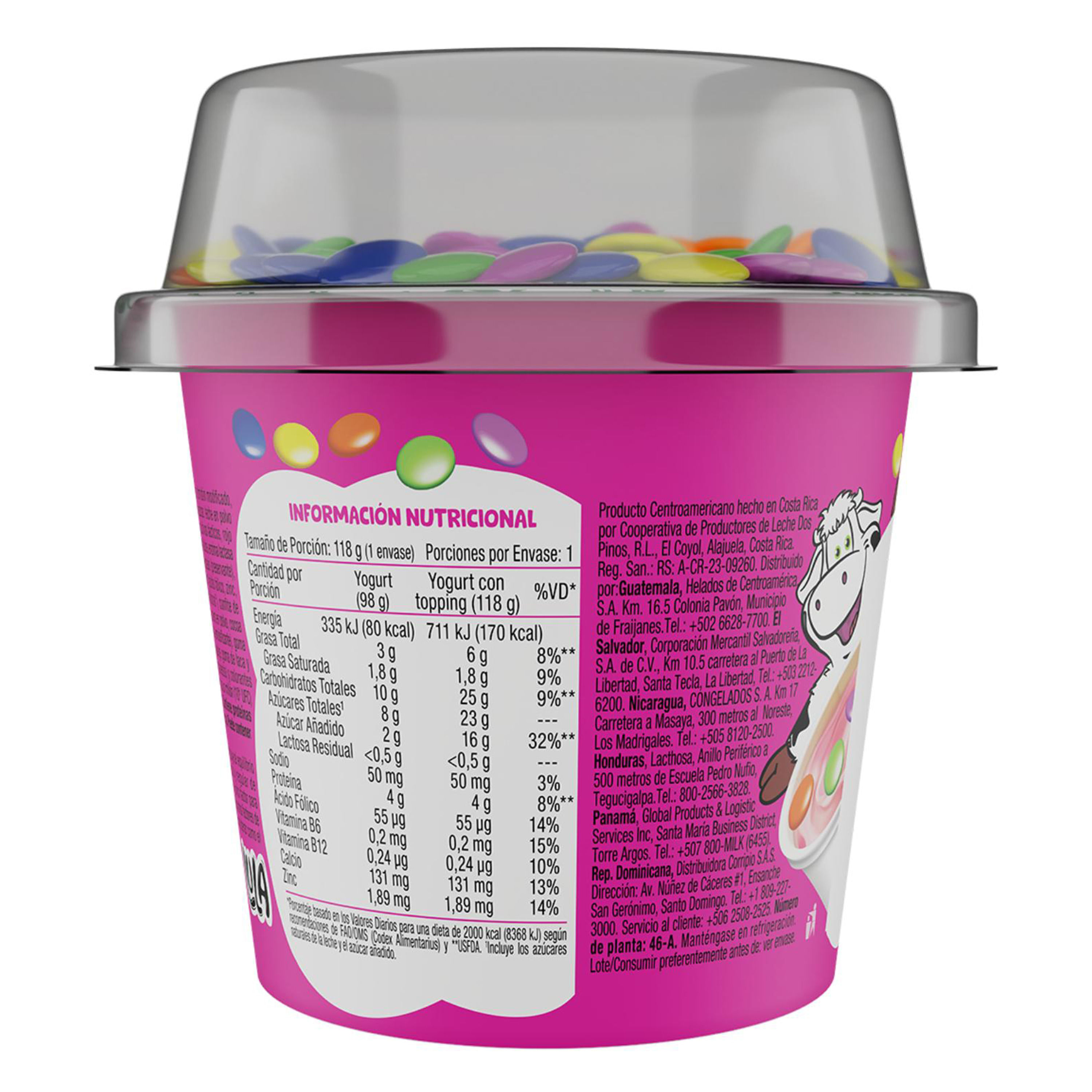 Comprar Yogurt Lula, Topping Choco Recubierto -120g | Walmart Costa ...