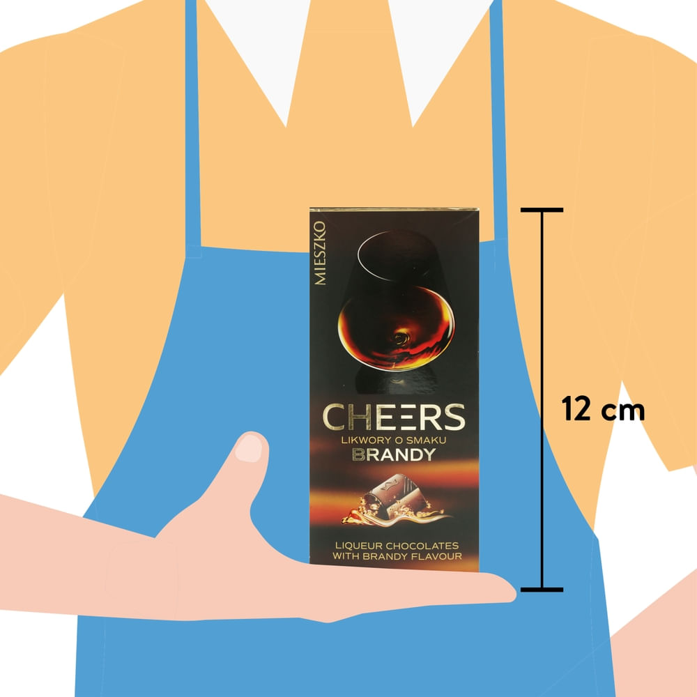 Comprar Chocolate Brandy Cheers Mieszko 185gr | Walmart Costa Rica