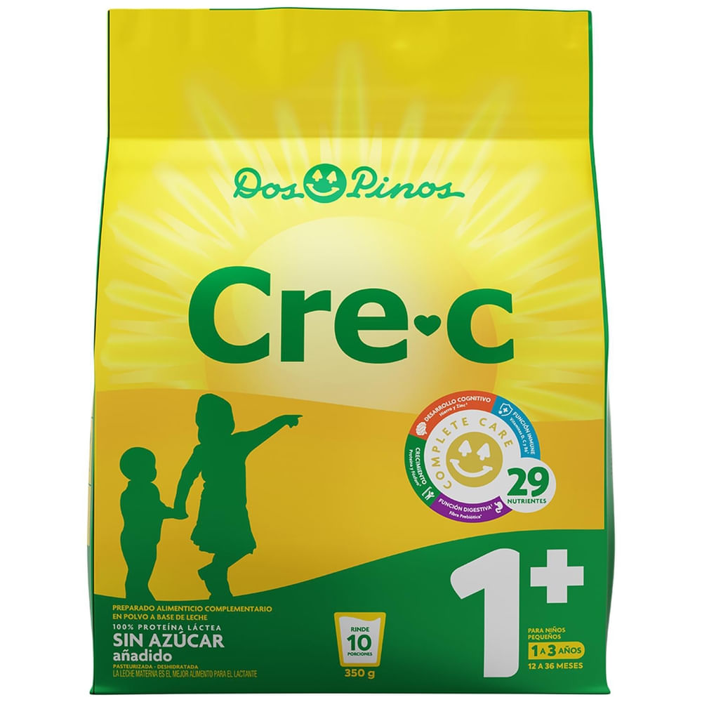 Comprar Leche Dos Pinos en Polvo Cre-C +1 - 350g | Walmart Costa Rica ...