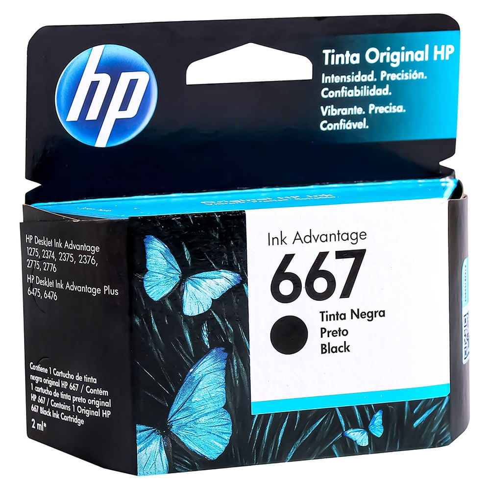 Comprar Cartucho HP 3Ym79Al 667 negro | Walmart Costa Rica - Walmart ...