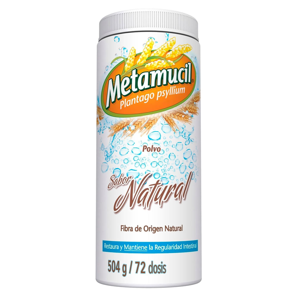 Comprar Fibra Natural Metamucil Sabor Original 504 g -72 dosis ...