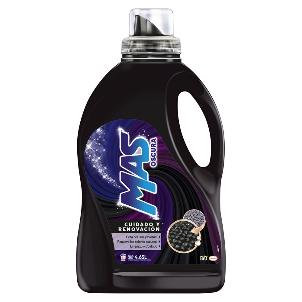 Comprar Detergente Mas Color líquido ropa oscura - 4650 ml | Walmart ...