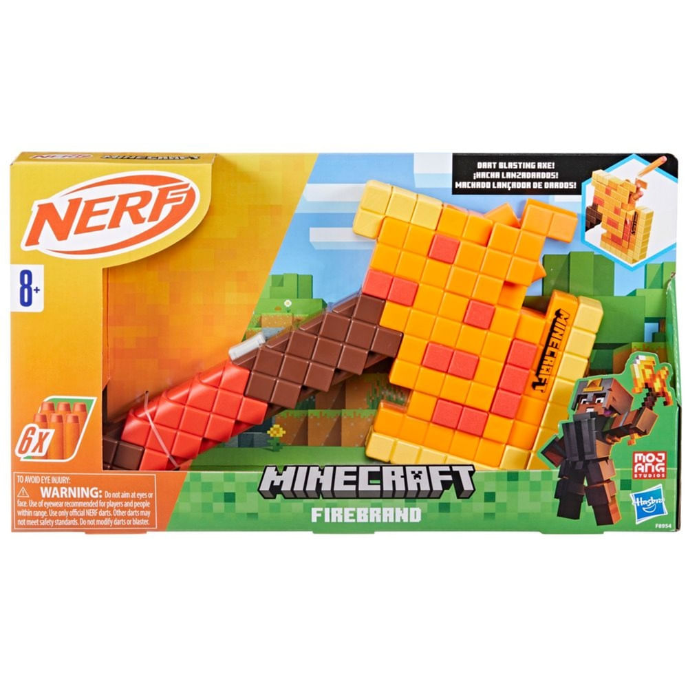 Comprar Lanzador Nerf Minecraft Firebrand | Walmart Costa Rica