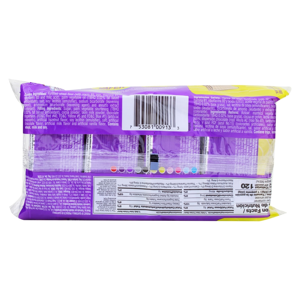 Comprar Galleta Waffle Chocowow 8 Uds - 168 g | Walmart Costa Rica ...