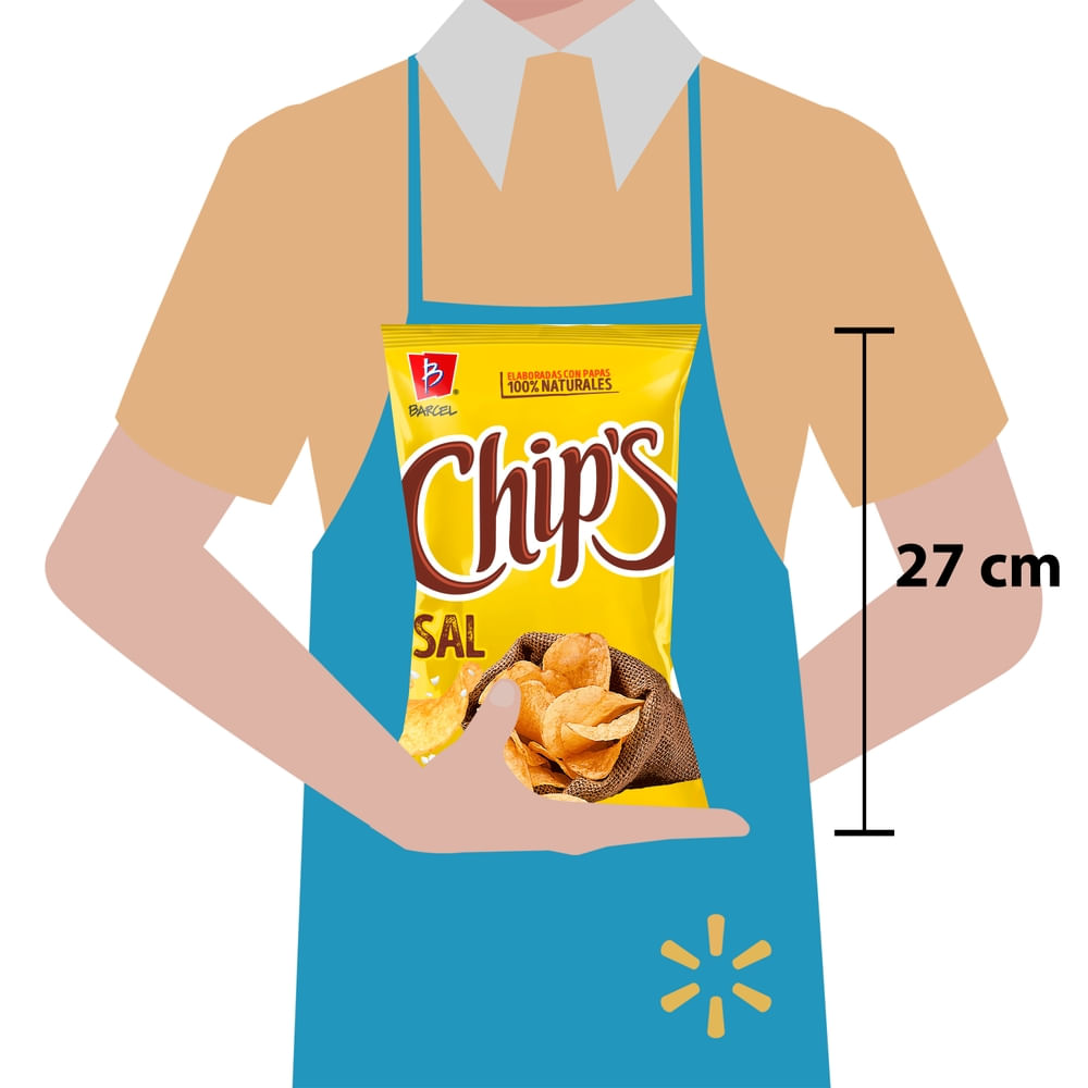Comprar Snack Chips de papa y Sal -170 g | Walmart Costa Rica - Maxi ...