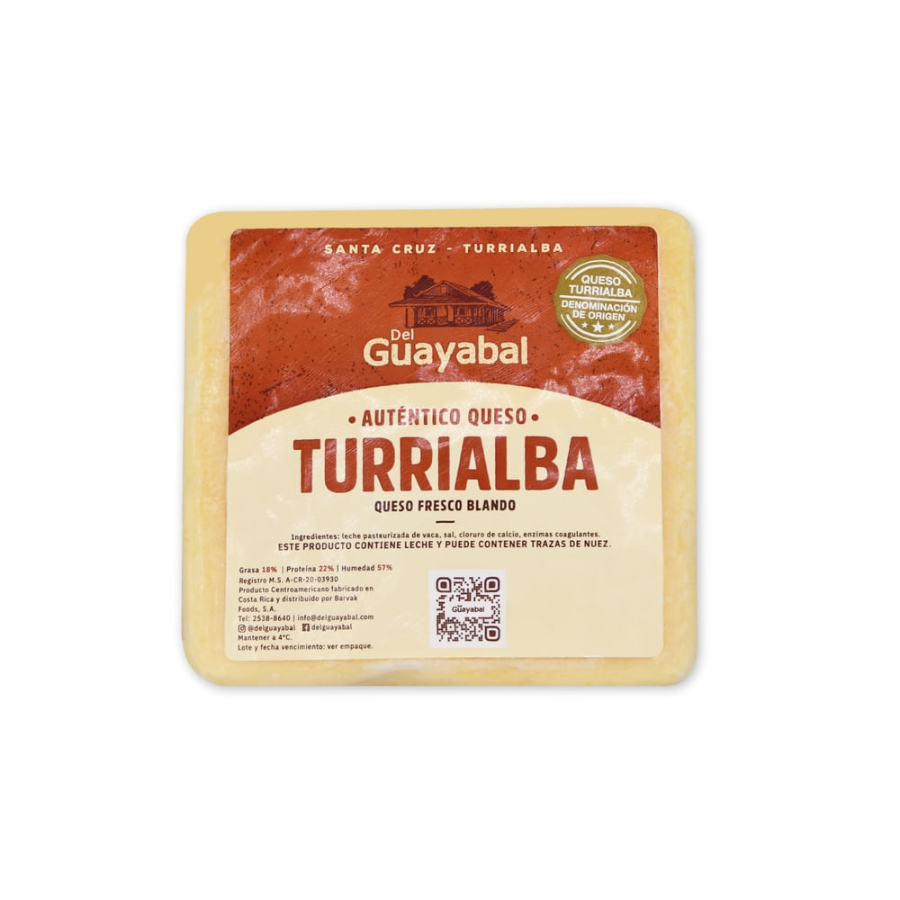 Comprar Queso Turrialba Auténtico Del Guayabal, Con Denominación De ...