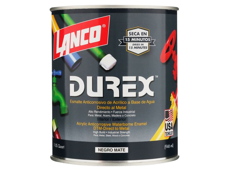 Comprar Durex Lanco Anticorrosivo Negro Cuarto | Walmart Costa Rica Comprar Durex Lanco Anticorrosivo Negro Cuarto | Walmart Costa Rica
