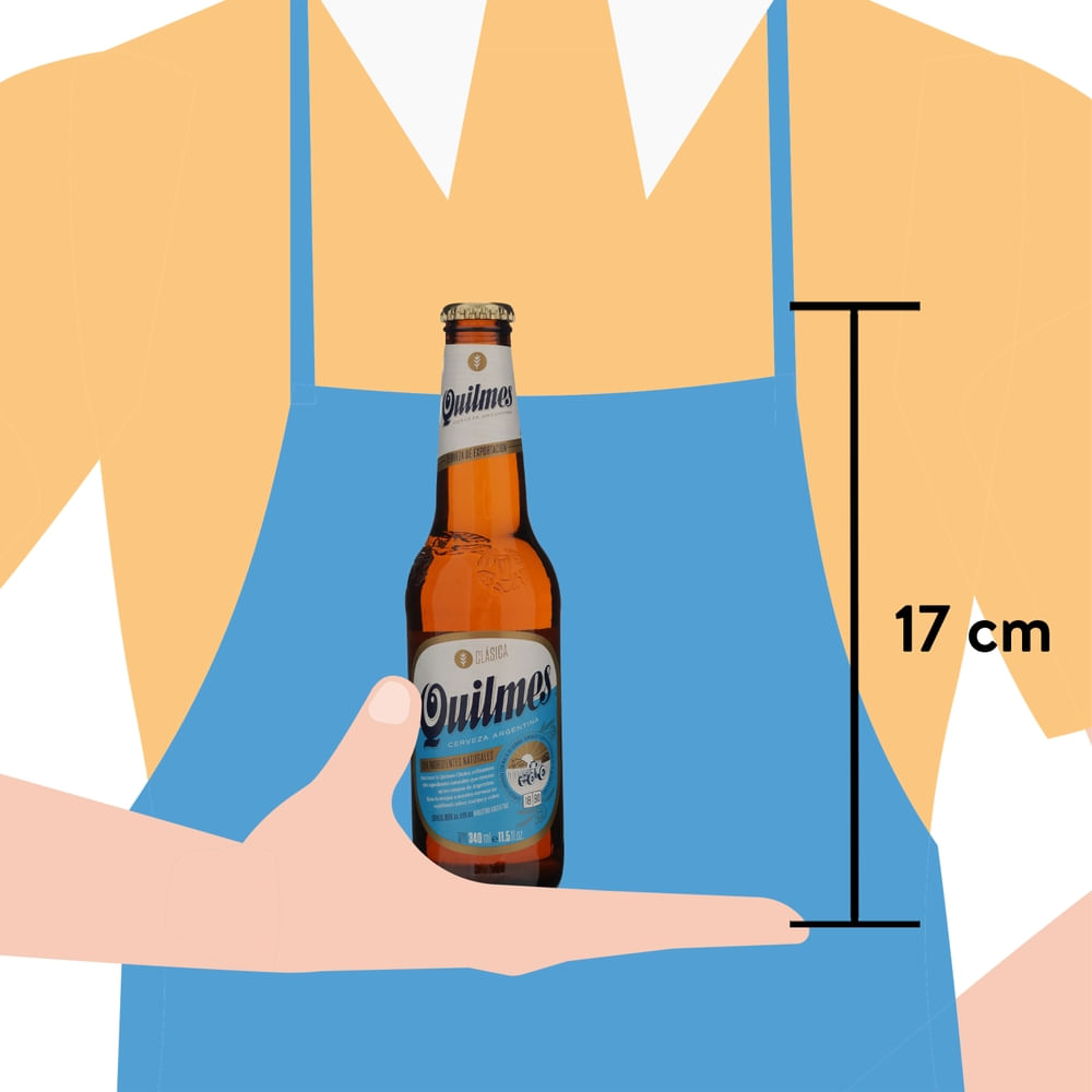 Comprar Cerveza Quilmes clásica botella - 340 ml | Walmart Costa Rica ...