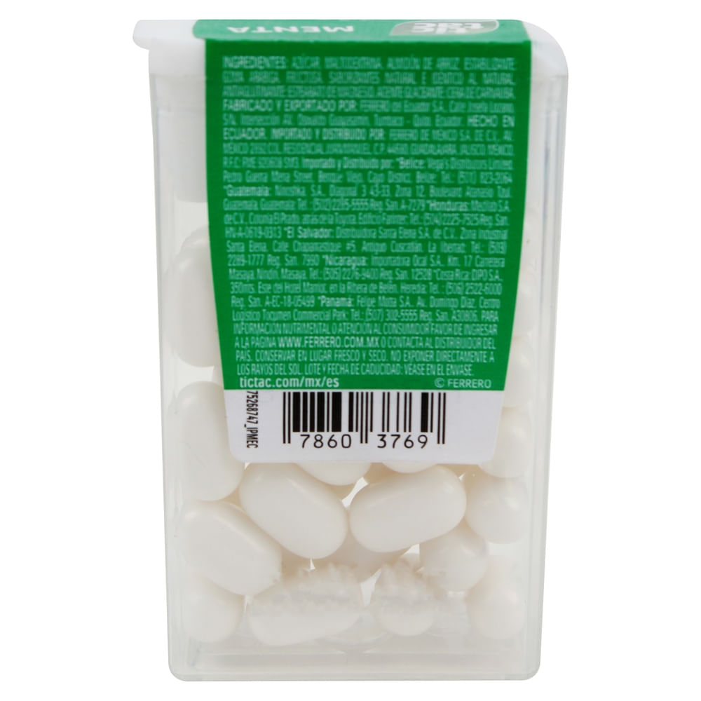Comprar Menta Tic Tac 12 Uds frasco - 16 g | Walmart Costa Rica ...