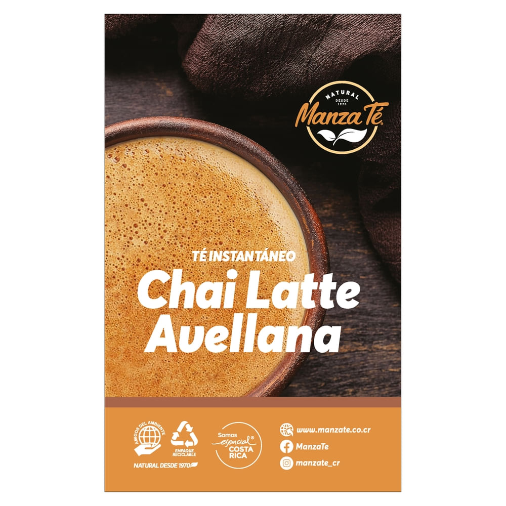 Comprar Té Manzate Chai Latte Avellana -42gr | Walmart Costa Rica ...