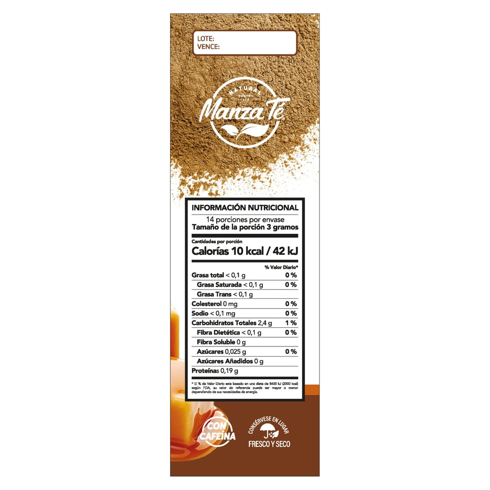 Comprar Té Manzate Chai Latte Caramelo -42gr | Walmart Costa Rica ...