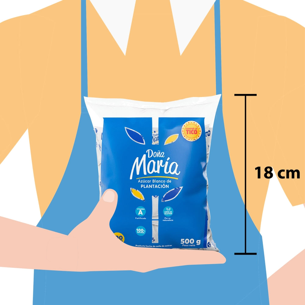 Comprar Azúcar Doña María 100% Natural 100 sobres - 500 g | Walmart ...