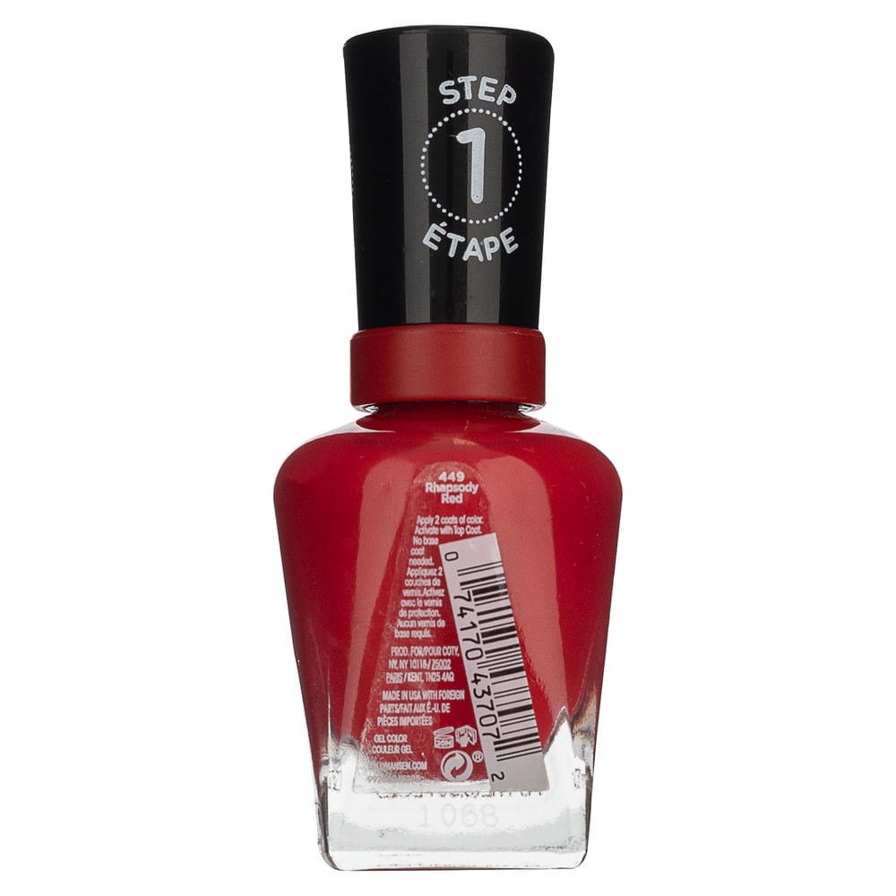Comprar Esmalte Sally Hansen Miracle Gel 449 Rhapsody Red | Walmart ...
