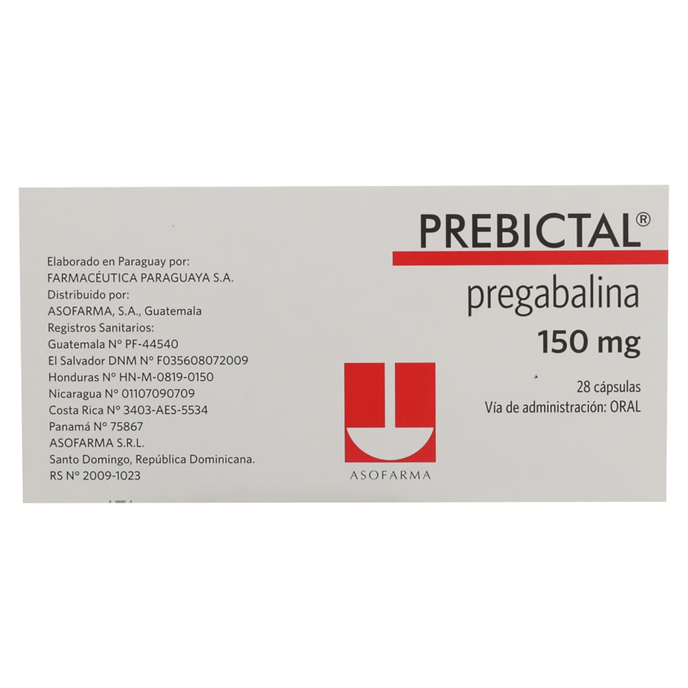 Comprar Prebictal 150Mgx 28 | Walmart Costa Rica - Walmart | Costa Rica