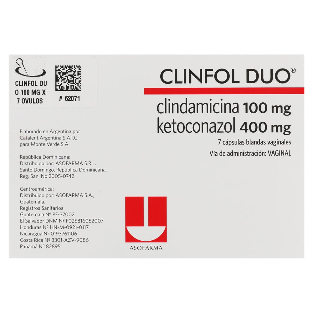Comprar Clinfol Asofarma Duo X7 Capsulas | Walmart Costa Rica - Maxi ...