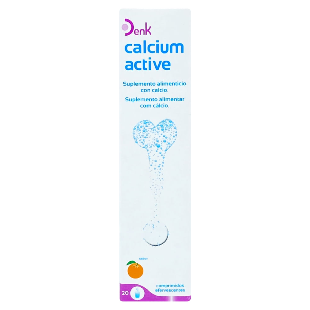 Comprar Sumplemento Alimenticio Denk Pharma Calcium Active - 20Uds ...