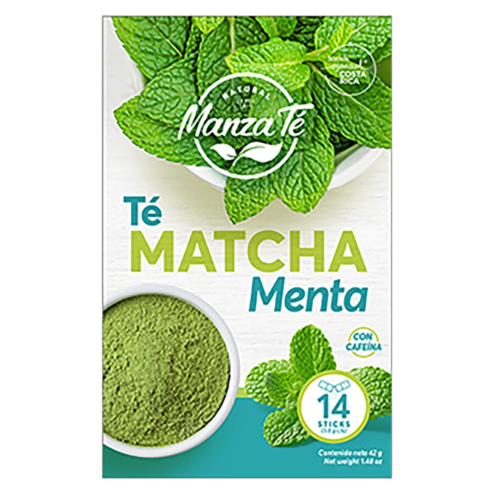 Comprar Té Matcha Menta Manza Té - 42 g | Walmart Costa Rica - Walmart ...