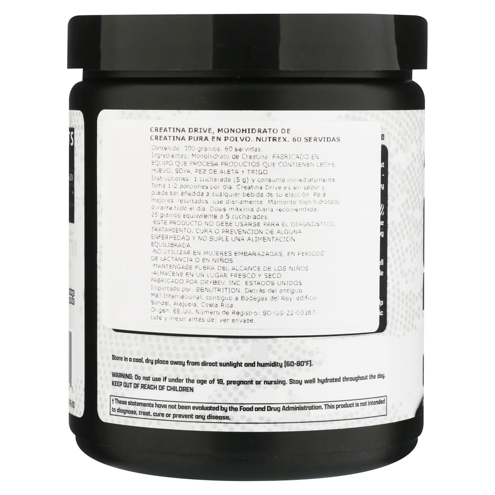 Comprar Nutrex Monohidrato De Creatina - 300 g | Walmart Costa Rica ...