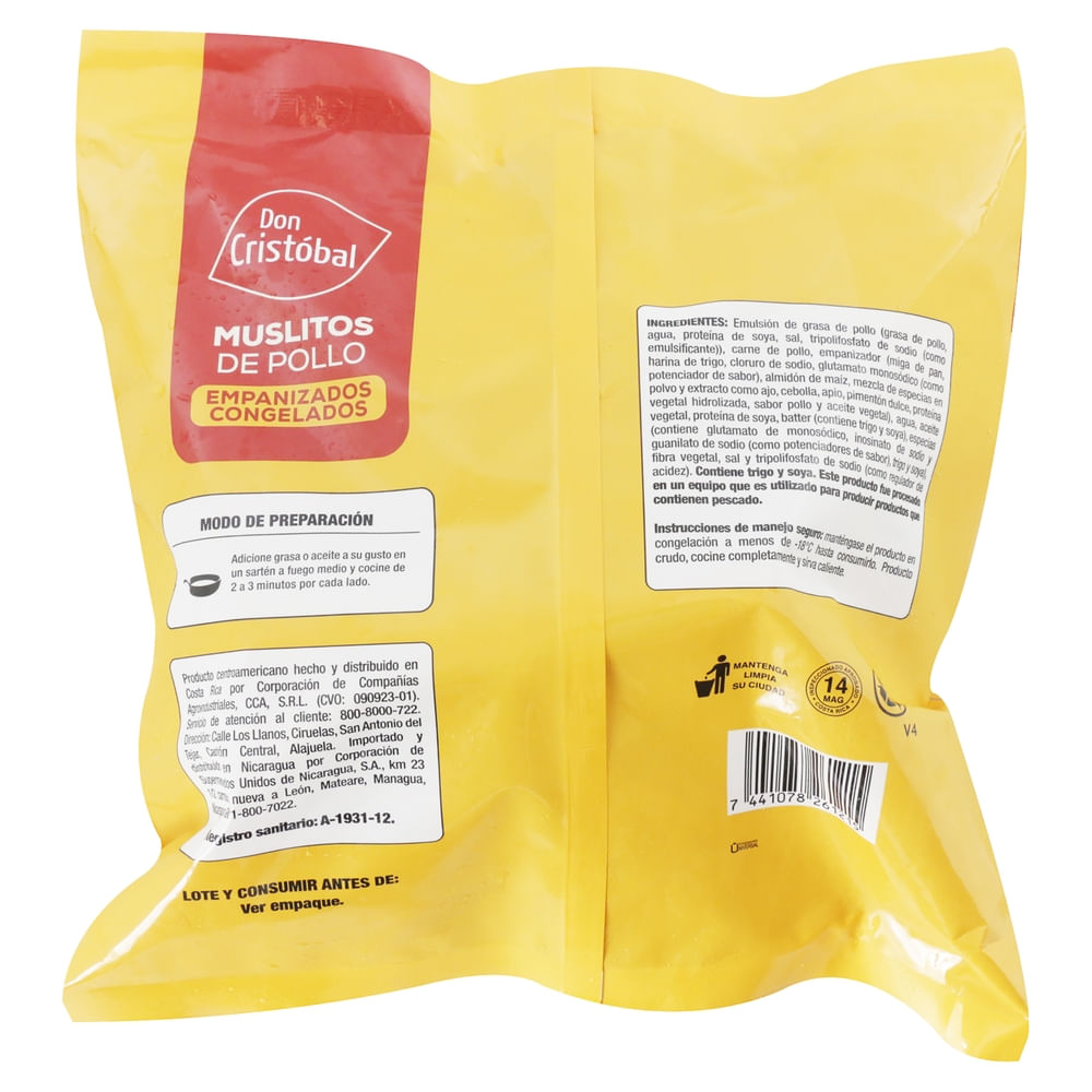 Comprar Muslitos Polloempanizados 900Grs 30Un | Walmart Costa Rica ...