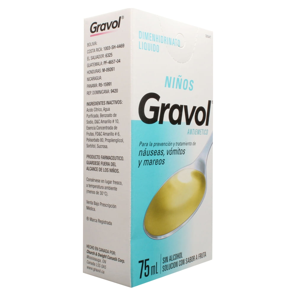 Comprar Gravol Niµos 75Ml Jbe | Walmart Costa Rica - Walmart | Costa Rica