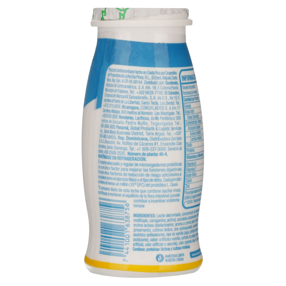 Comprar Yogurt Dos Pinos Bio Delactomy Vainilla -100ml | Walmart Costa ...
