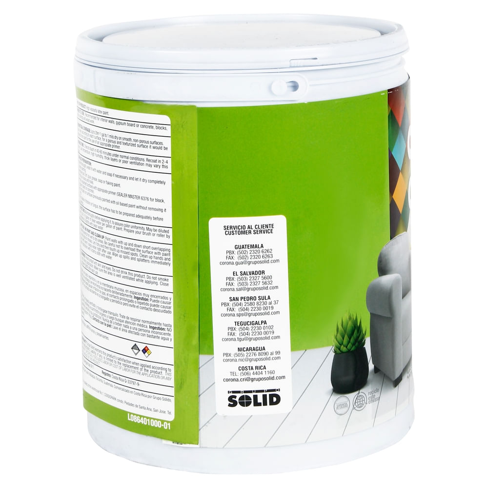 Comprar Pintura para interiores Corona color chic color blanco hueso -3 ...
