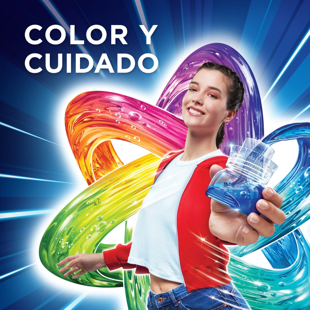 Comprar Detergente Ariel Liquido Color Remueve Manchas y Cuida el color ...