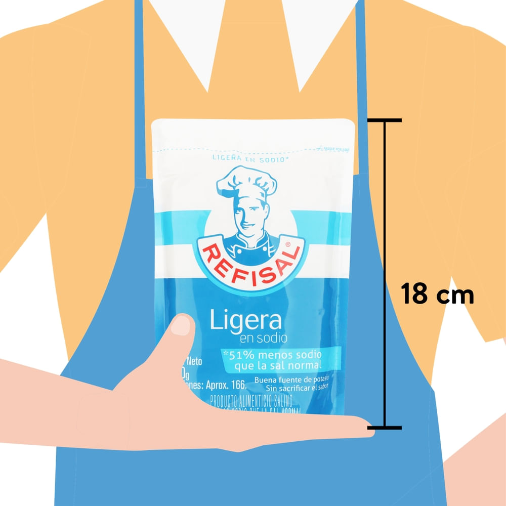 Comprar Sal Refisal Light Doy Pack 500gr | Walmart Costa Rica - Walmart ...