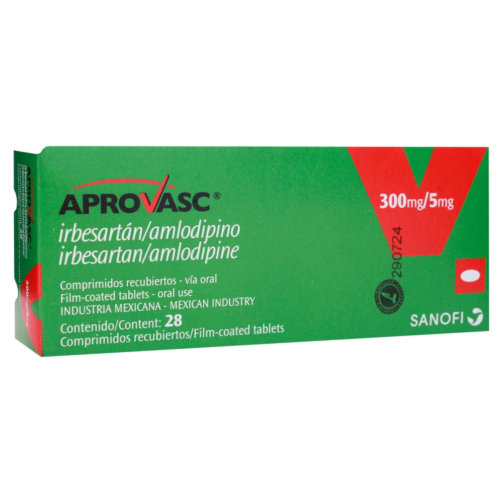 Comprar Aprovasc Sanofi Aventis 300Mg 5Mg X 28 | Walmart Costa Rica ...