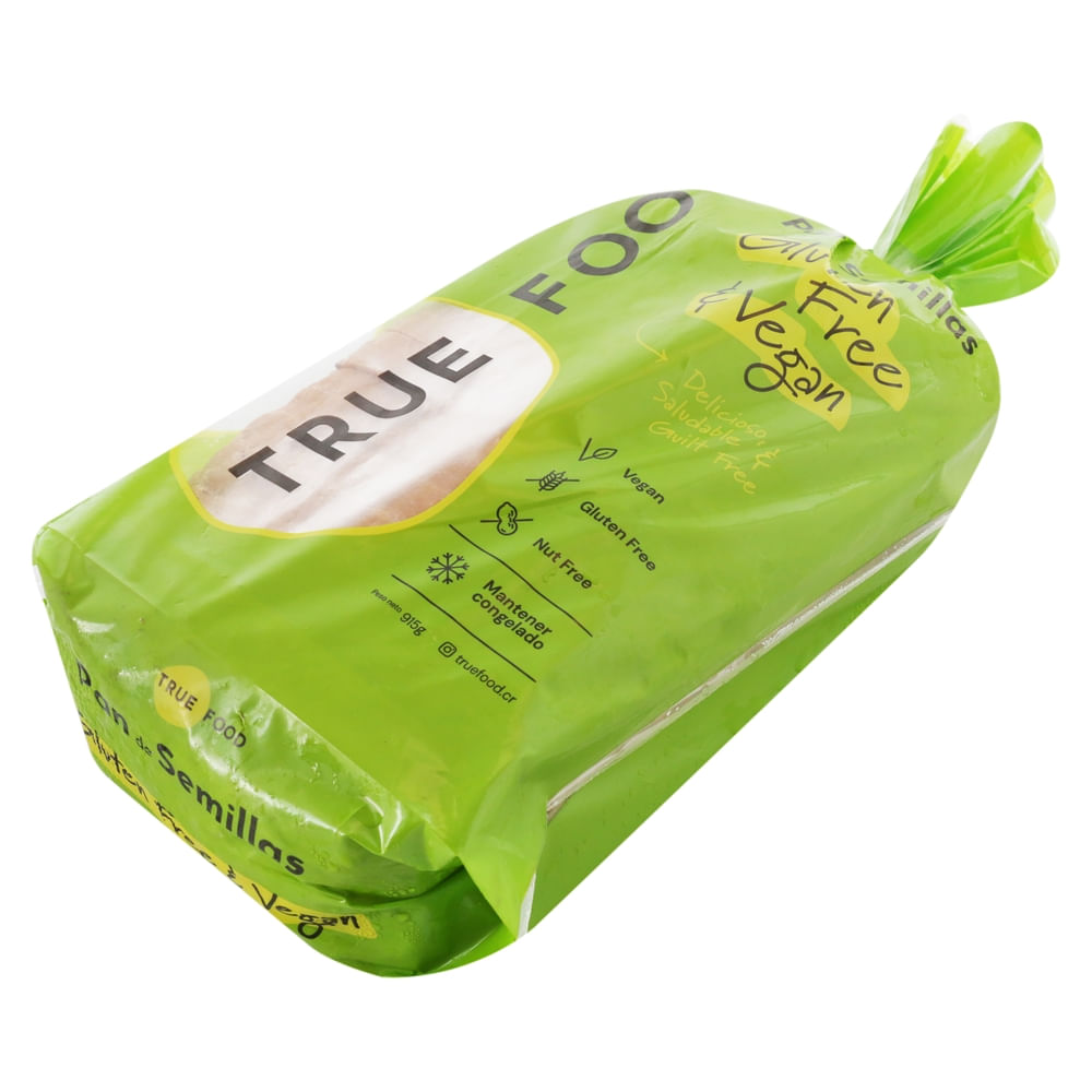Comprar Pan True Food Semillas Gluten Free y Vegano - 915 g | Walmart ...