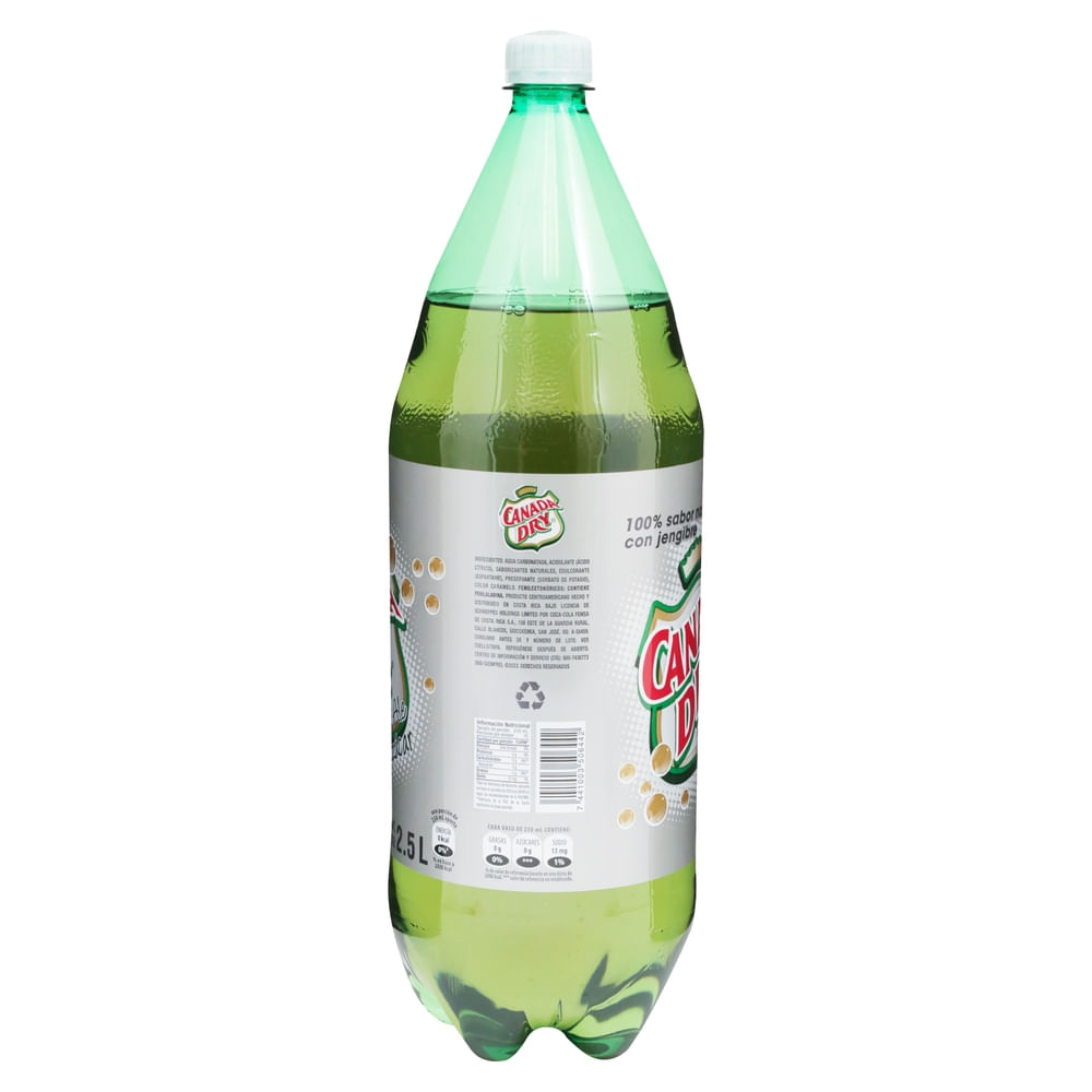 Comprar Gaseosa Canada Dry ginger ale sin azúcar - 2.5 L | Walmart ...