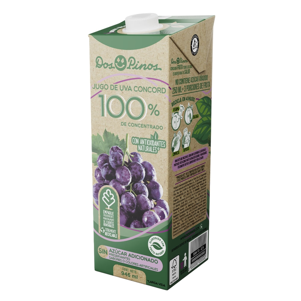 Comprar Jugo Dos Pinos UHT Uva - 946 ml | Walmart Costa Rica ...