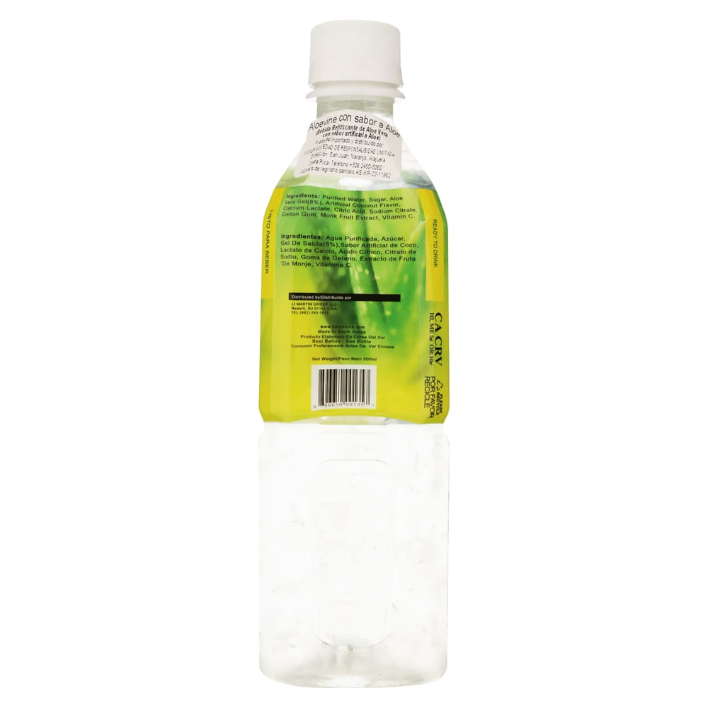 Aloevine Aloe Sabor Coco 500Ml - Walmart | Costa Rica
