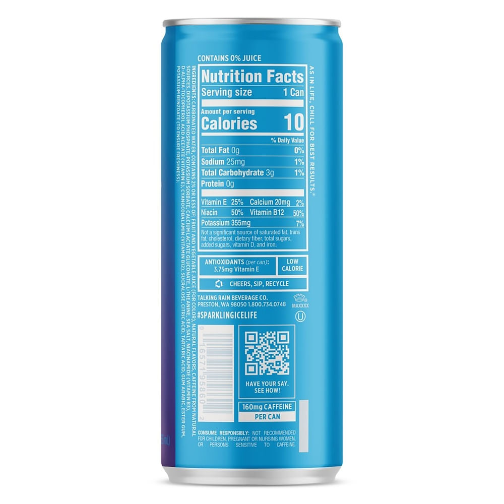 Comprar Bebida Energy Sparkling Ice berry - 355 ml | Walmart Costa Rica ...