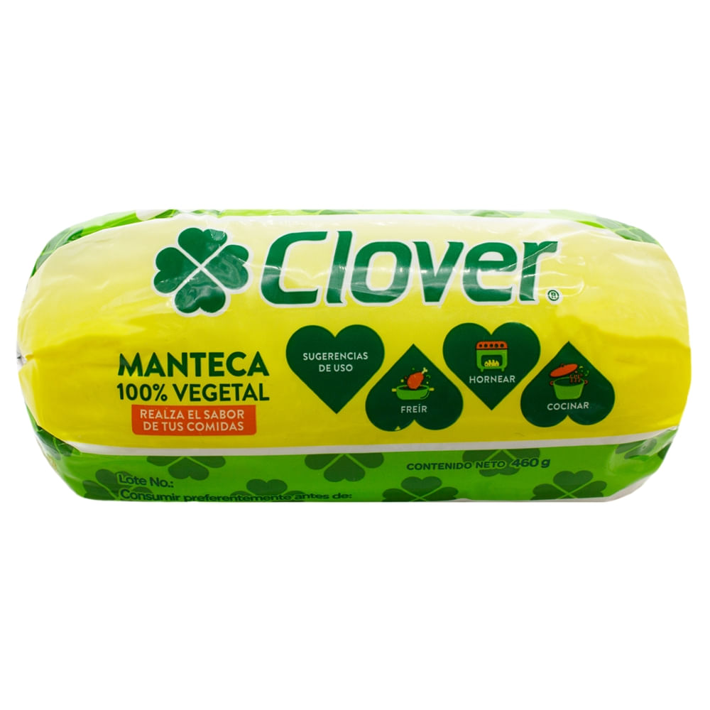 Comprar Manteca Clover vegetal sin colesterol - 460 g | Walmart Costa ...
