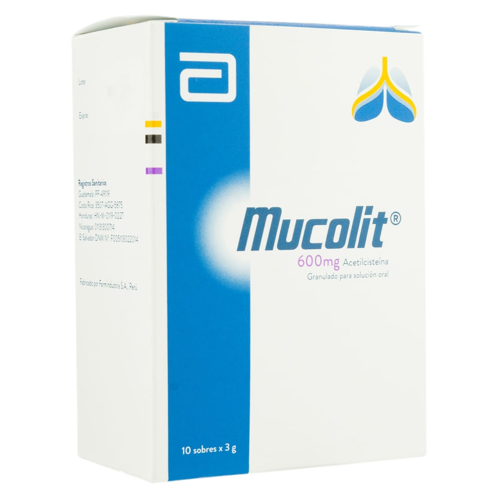 Comprar Mucolitico Mucolit 600Mg, Precio indicado por unidad | Walmart ...