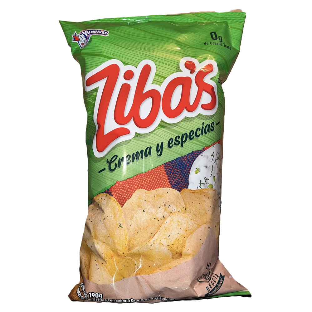 Papas Ziba's Crema y Especias - 190 g - Walmart | Costa Rica