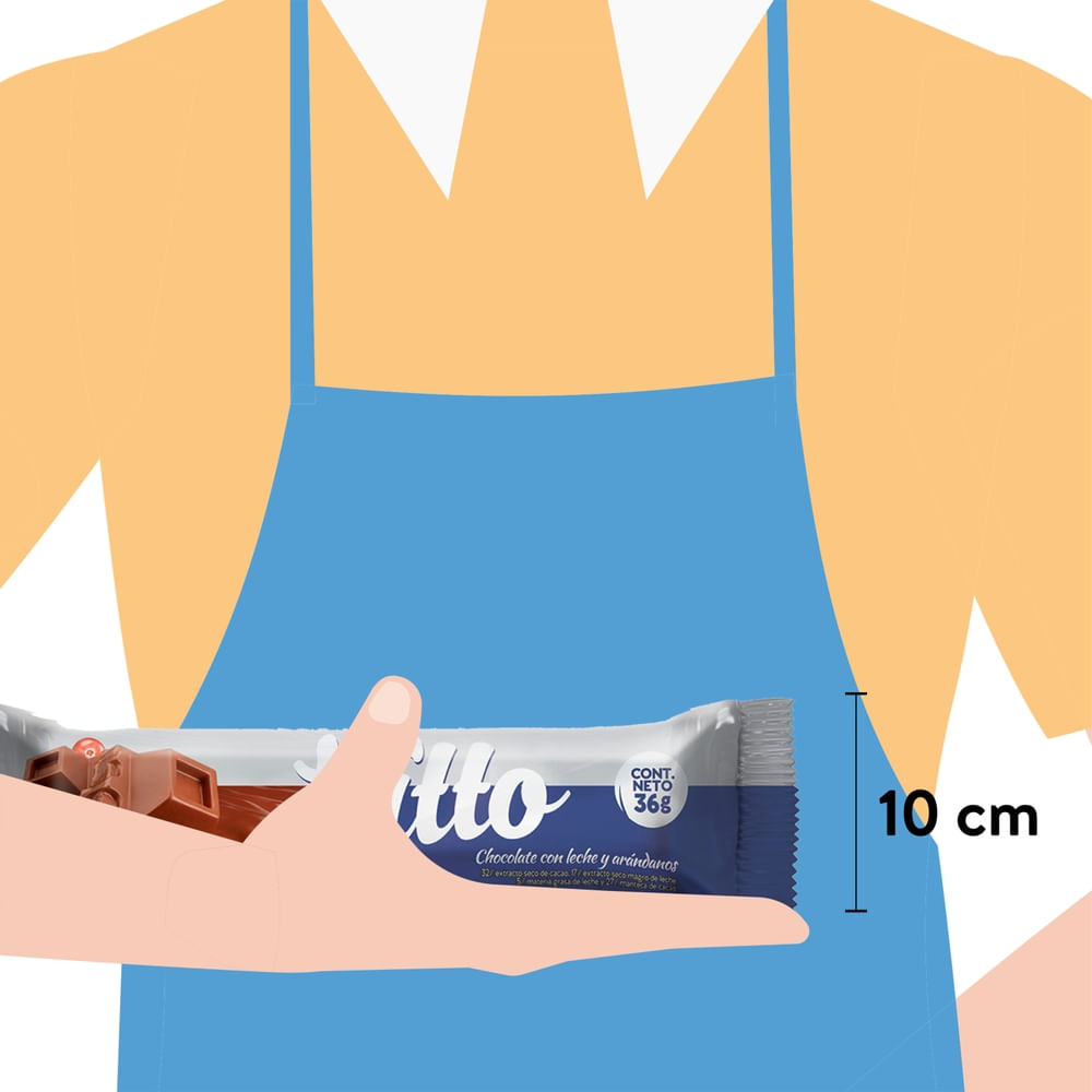 Comprar Chocolate Tutto Con Arándanos - 36 g | Walmart Costa Rica ...