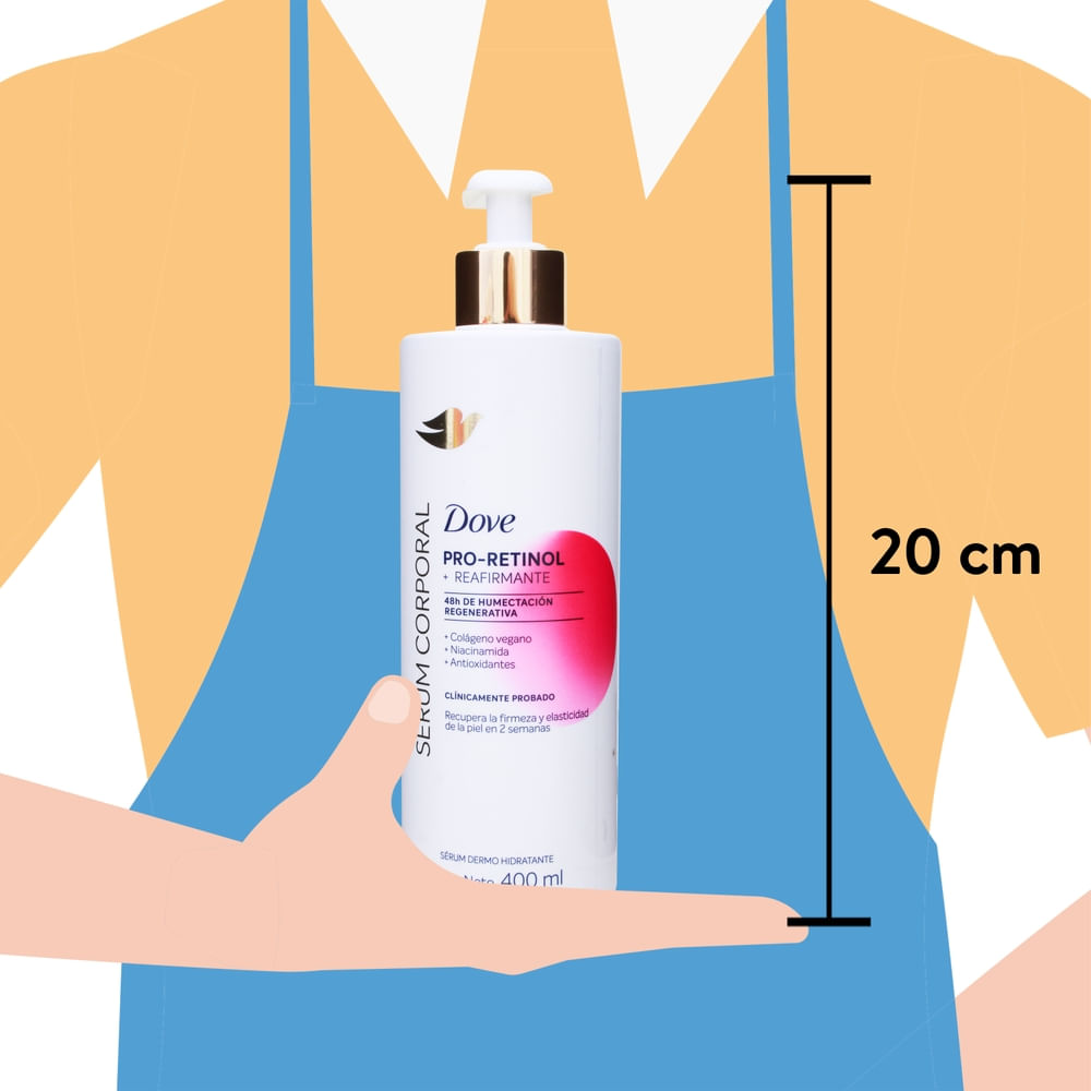 Comprar Sérum Dove corporal pro retinol más reafirmante - 400 ml ...