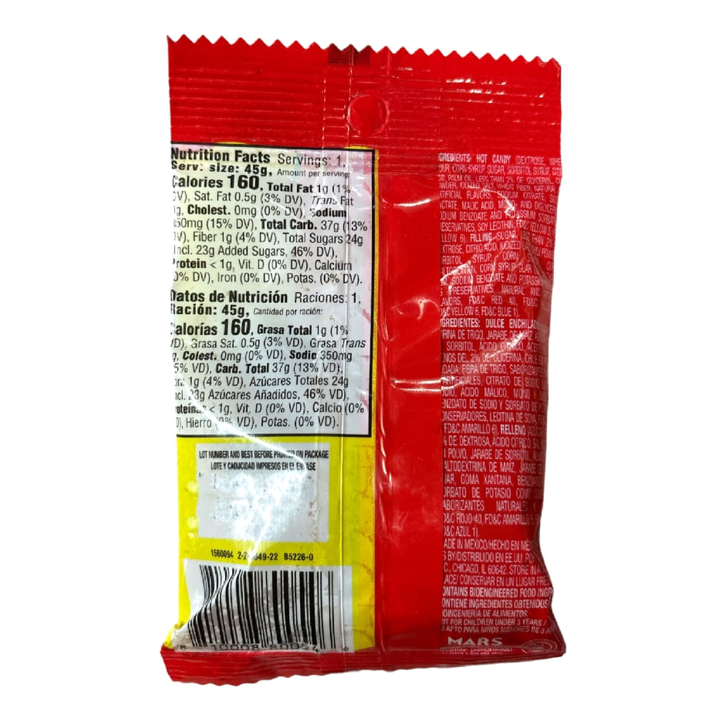 Comprar Skwinkles Chunks Lucas Sabor Mango Tamarindo Spicy Bites - 45g ...