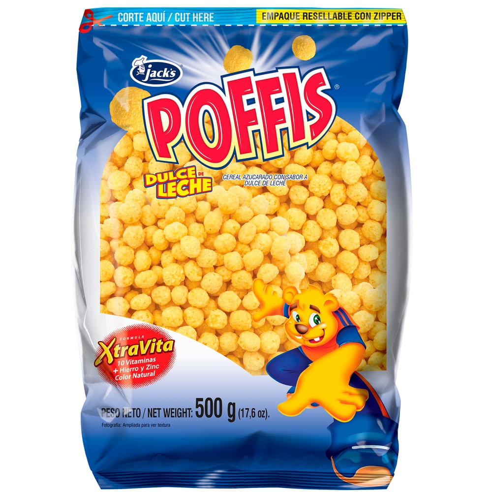 Comprar Jacks cereal poffis 500 gr zipper | Walmart Costa Rica ...