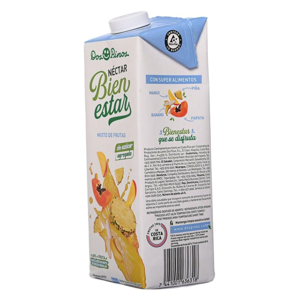 Comprar Néctar Dos Pinos mixto de frutas - 946 ml | Walmart Costa Rica ...