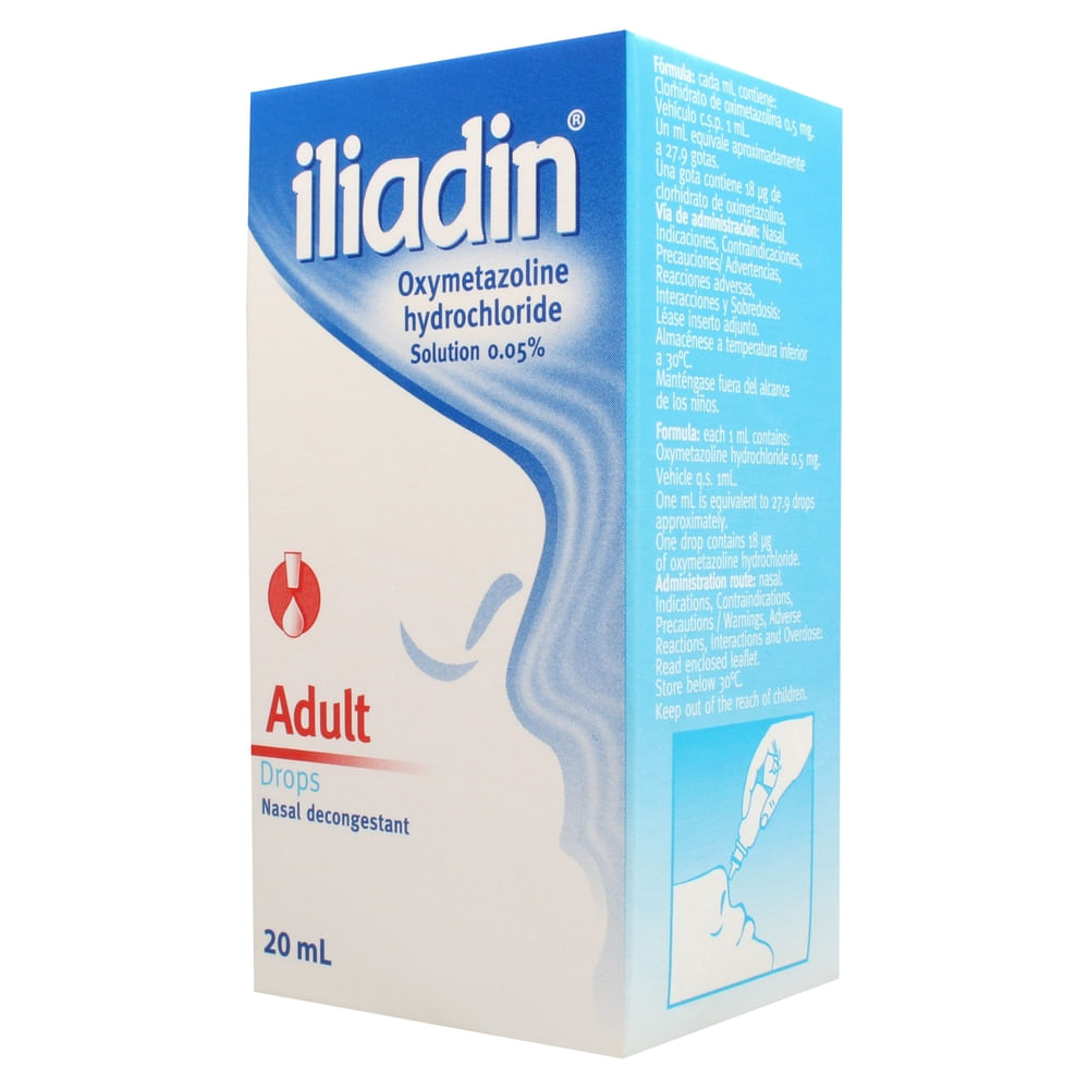 Comprar Descongestionante Nasal 3 Iliadin Adulto Gotas -20 ml | Walmart ...
